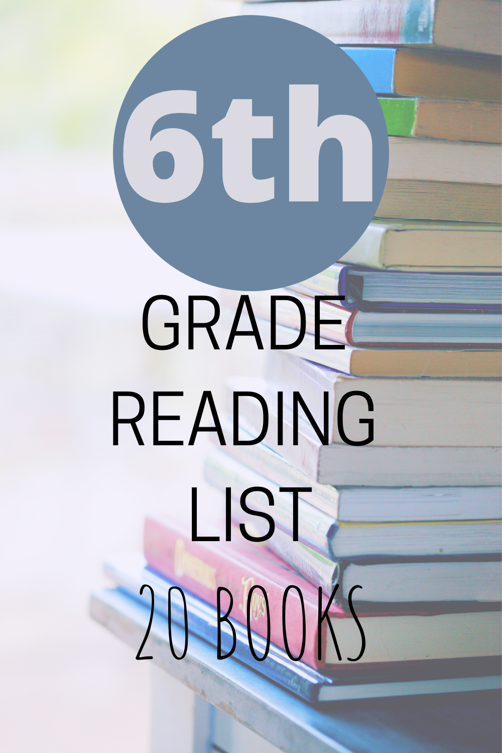 6th Grade Reading Level Books